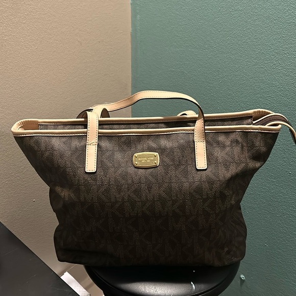 Michael Kors | Bags | Monogrammed Mk Computer Bag | Poshmark